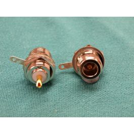 170005 - N Bulkhead Socket (Single Hole) Solder Spill Barenco