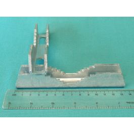 2" - 4" Saddle Clamp Galvanized Barenco